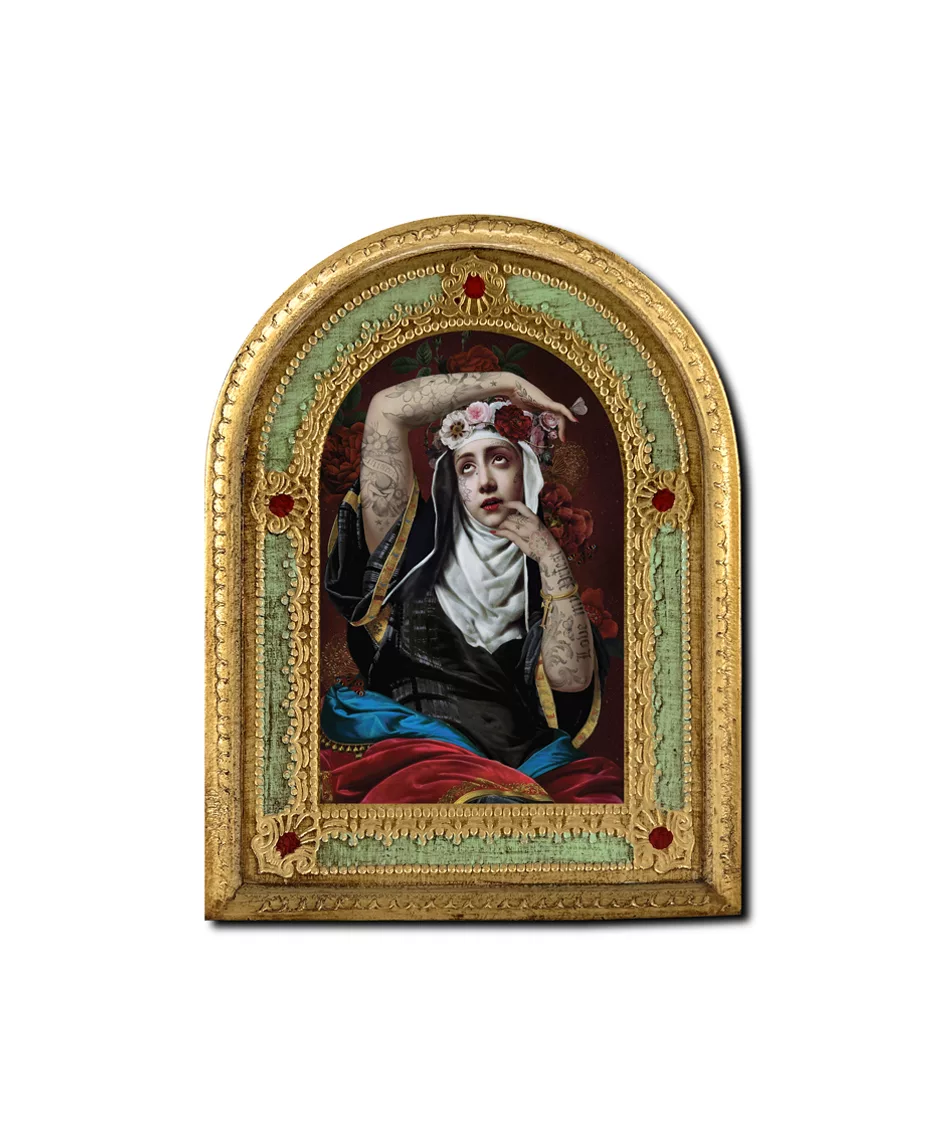 Tablette Religieuse - Sainte Rita | Cercle Rouge Store